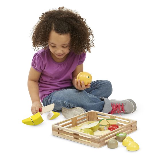 Cutting Fruit Set - Wooden Play Food – Knotty Toys