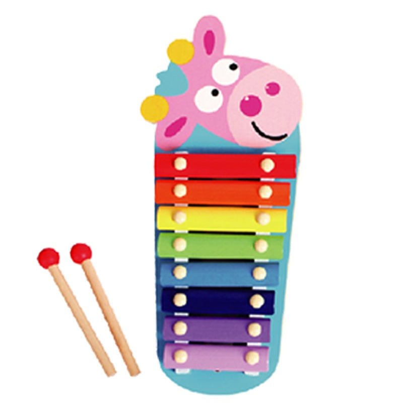 Animal Xylophone - MONKEY, COW, TIGER, BEAR, LION – Knotty Toys